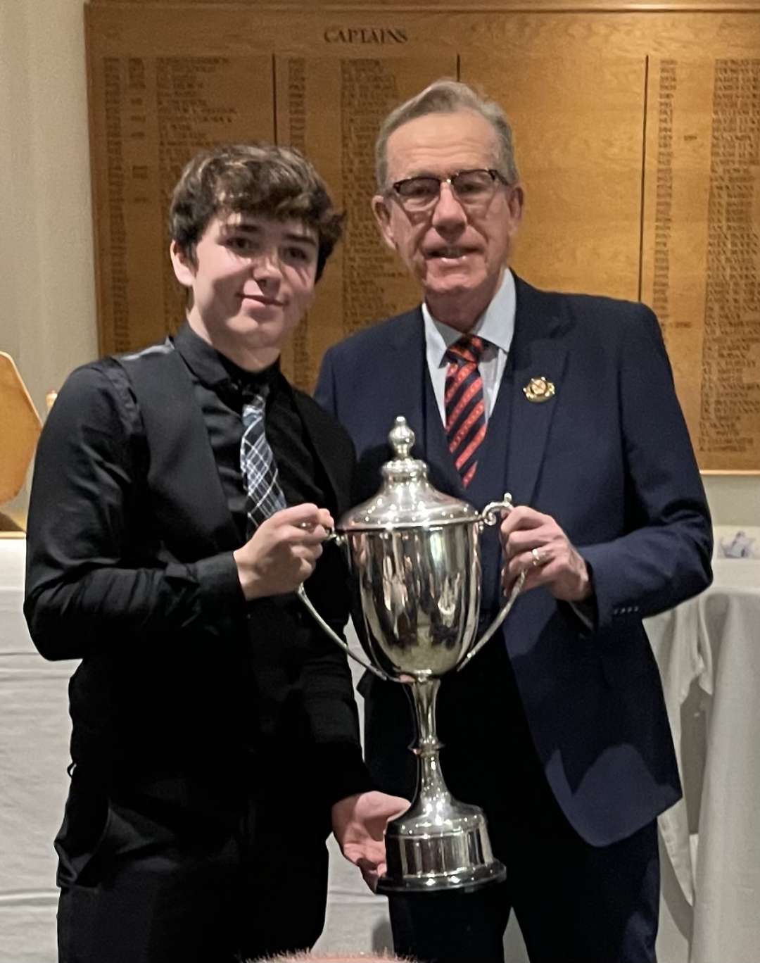 Annual Dinner 2024 Trophy Winners - DGU - Dumbartonshire Golf Union